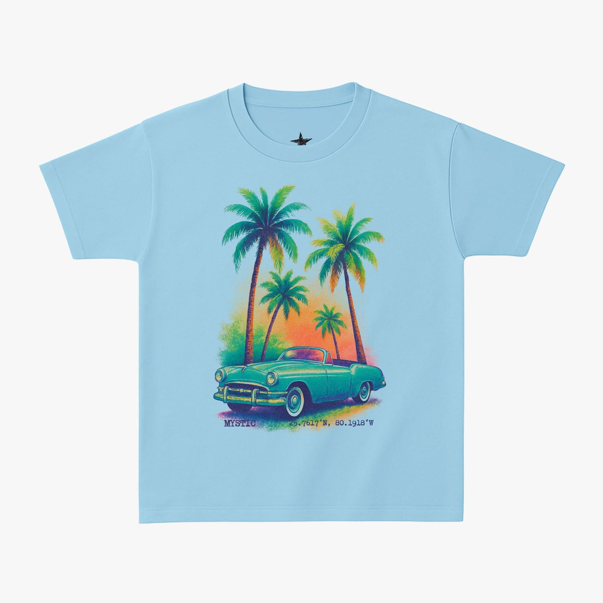 Cruisin' In Miami - Baby Tee – Mystic